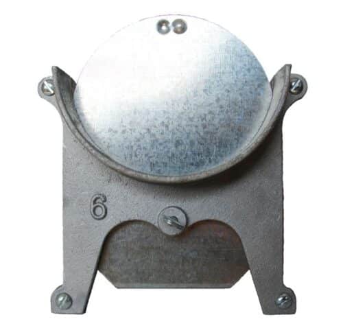 8 Inch (in) Size Cast Half Blast Gate with 304 Stainless Steel Slide ...